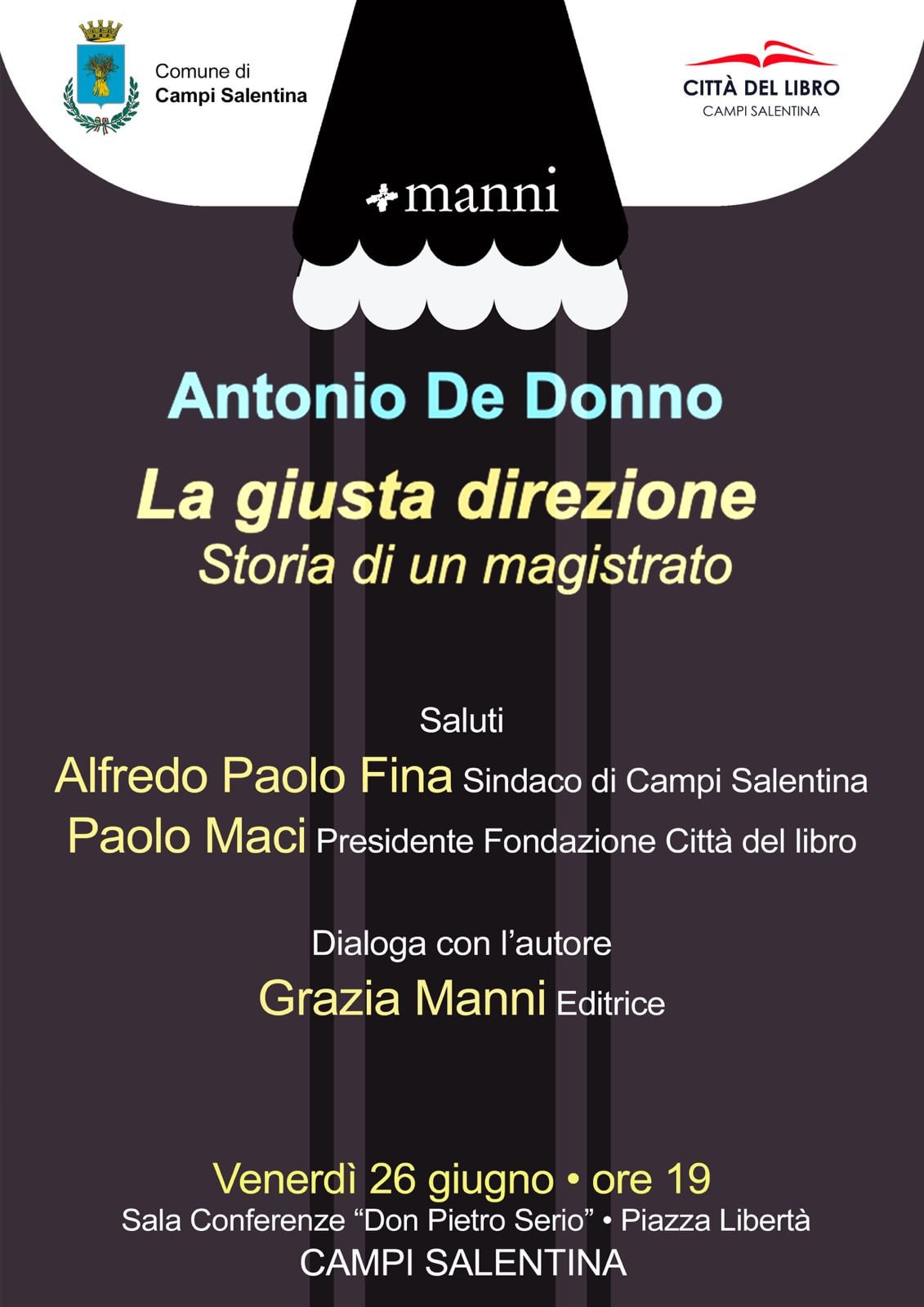 De Donno a Campi Salentina e Torre Santa Susanna | Manni Editori